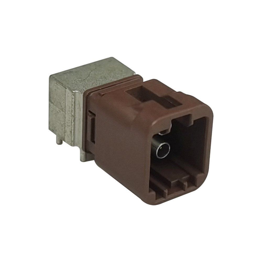 Quad Mini Fakra Connector HFM 4pin Right Angle Type Connector PCB ...